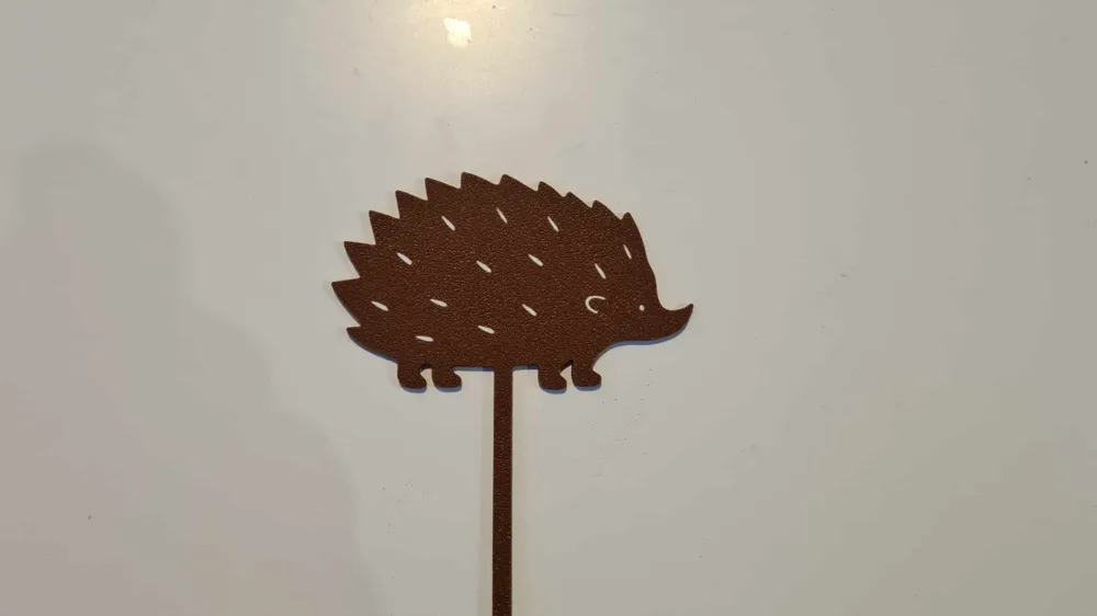 Hedgehog topper by Zoubkyn MakerWorld: Download Free 3D Models
