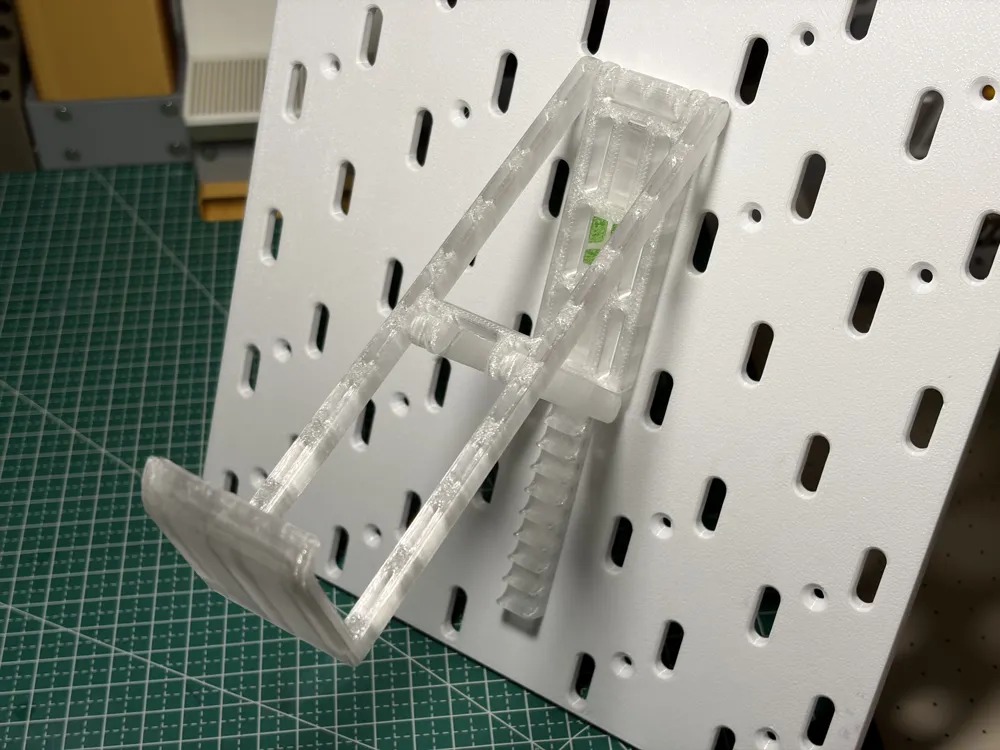 IKEA Skadis Pegboard Keyboard Stand Keyboard Storage - Free 3D Print ...