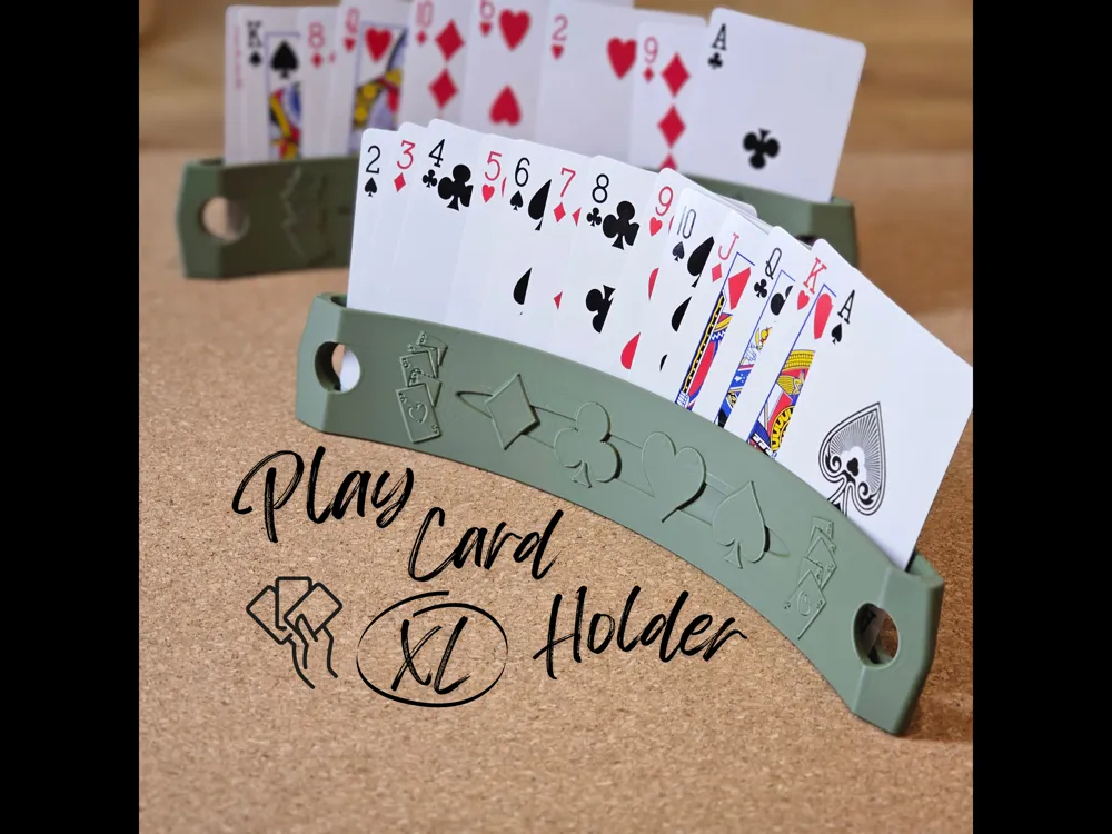 Card Holder XL - Free 3D Print Model - MakerWorld