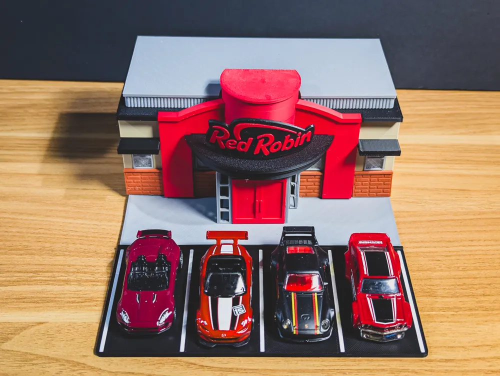 Red Robin Model Set - (1:64 Scale Diorama) by LAYRLAB MakerWorld ...