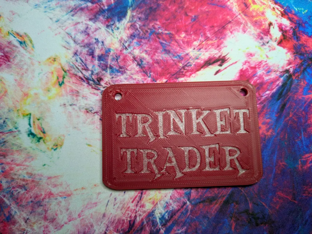 Trinket Trader Signs! by waterPlants PTT - MakerWorld
