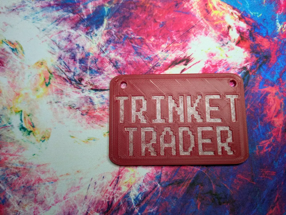 Trinket Trader Signs! by waterPlants PTT - MakerWorld