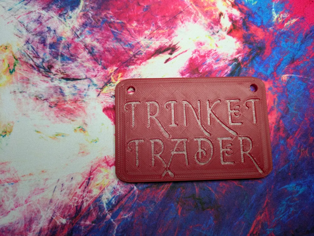 Trinket Trader Signs! by waterPlants PTT - MakerWorld