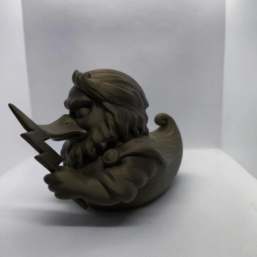 Duck-Zeus Bronze by Dindon 3D MakerWorld: Download Free 3D Models