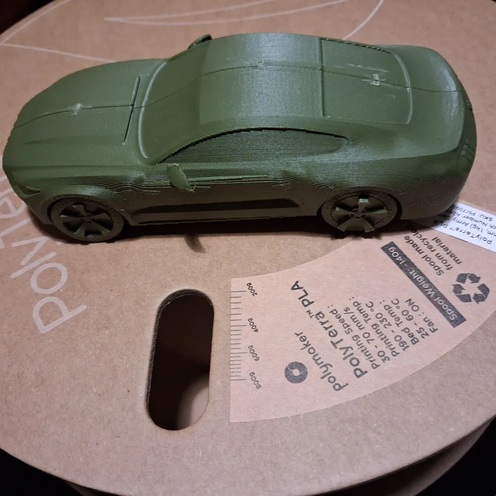 FORD MUSTANG KIT CARD SCALE MODEL by HMANIFACTURE MakerWorld: Download ...