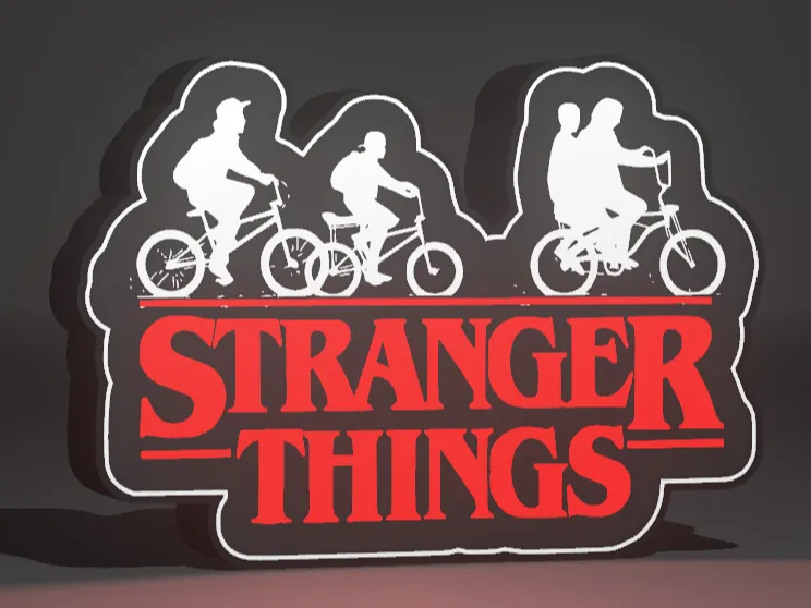 Stranger Things - Caja de Luz - Modelo de impresión 3D gratuito ...