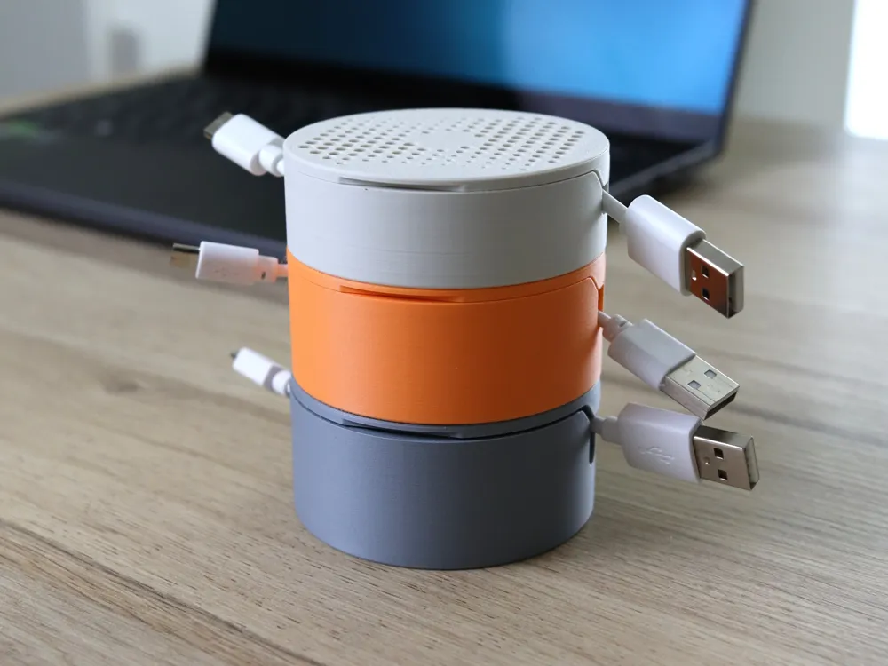 Portable Cable Winder - Magnetic Cable Organizer by flowalistik ...