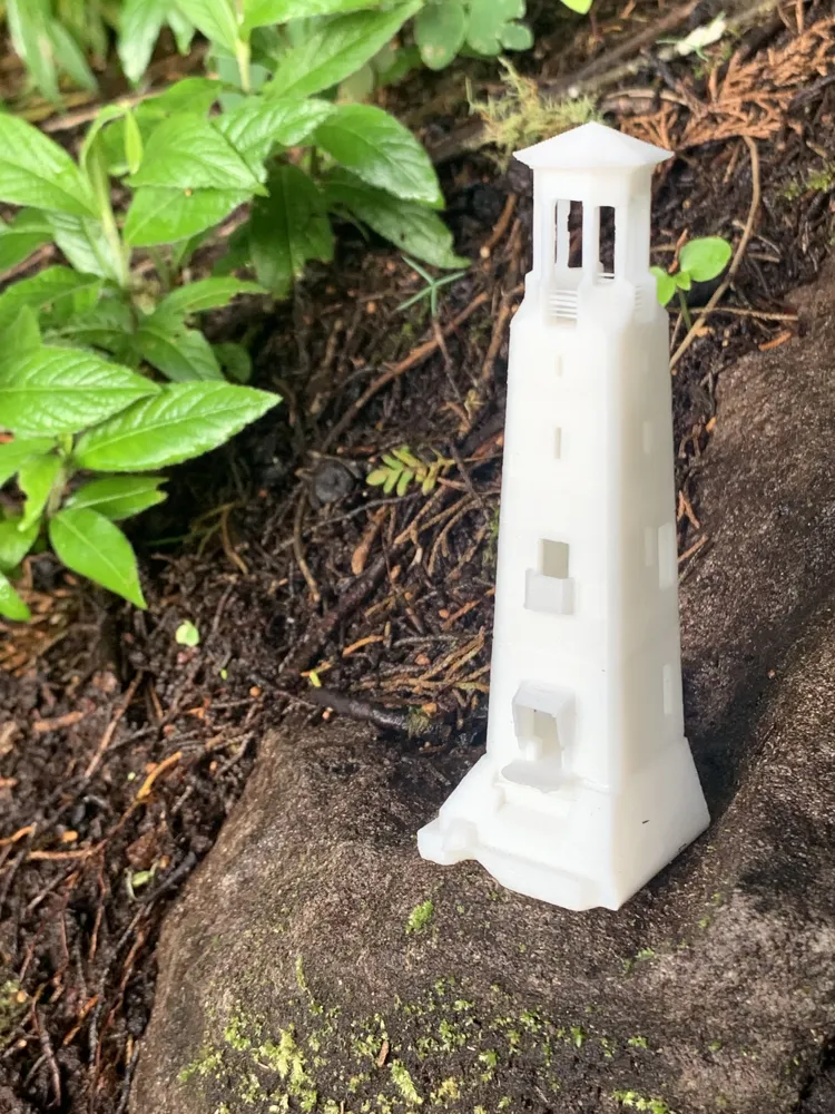 Real Life Inspired Tower, No Supports, 1:200 Scale - Free 3D Print ...