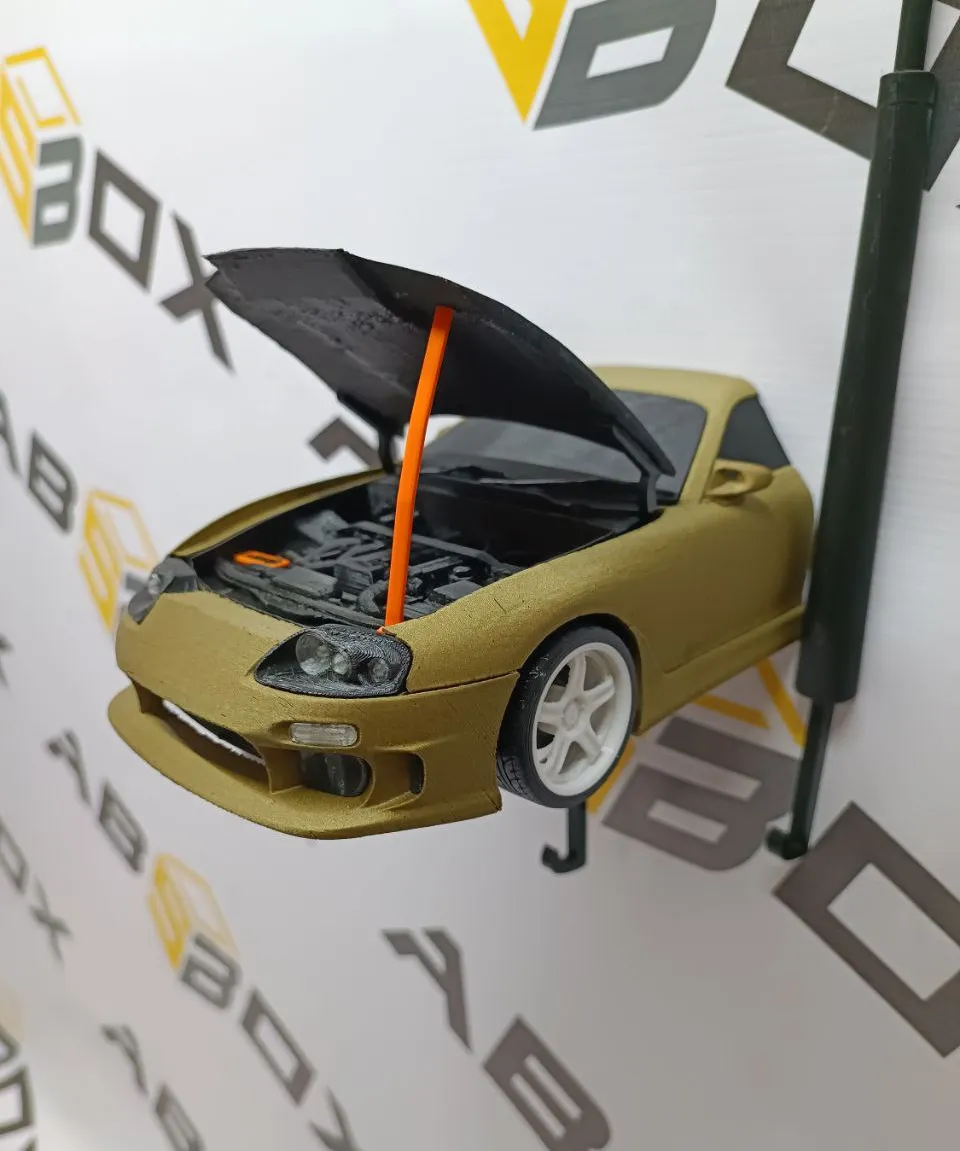 Toyota Supra jza80 3D model key holder on the wall - Free 3D Print ...
