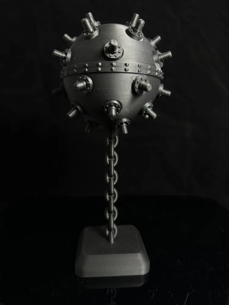 Naval (Sea) Mine Model - Free 3D Print Model - MakerWorld