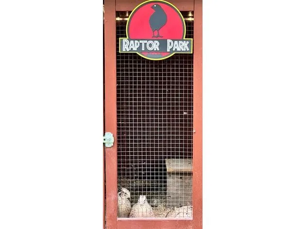 Raptor Park Sign Shared by Justin Yu - MakerWorld