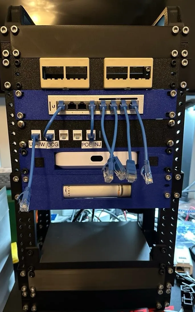 Arris S33 Modem 10" Rack Mount Remixed by Modelo Time MakerWorld ...