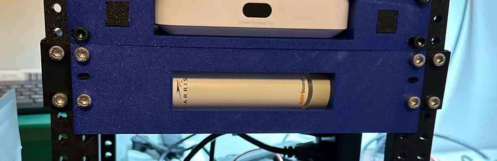 Arris S33 Modem 10" Rack Mount Remixed by Modelo Time MakerWorld ...