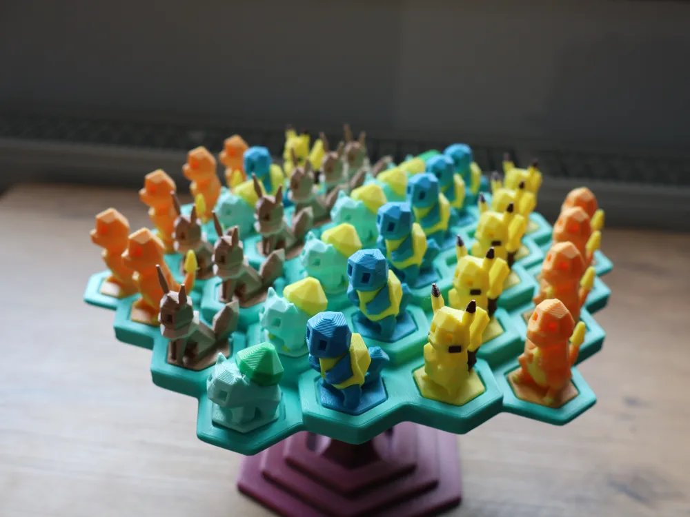 宝可梦 Collezione Miniature Gioco di Equilibrio Prusa - Modello di stampa ...