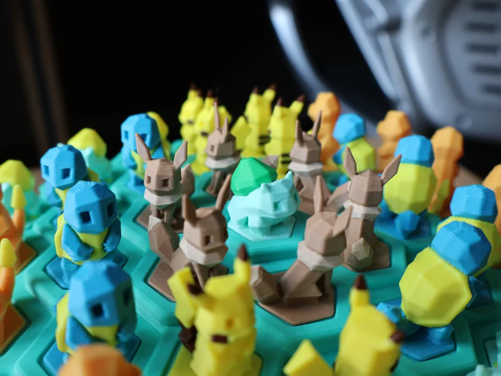 宝可梦 Collezione Miniature Gioco di Equilibrio Prusa - Modello di stampa ...