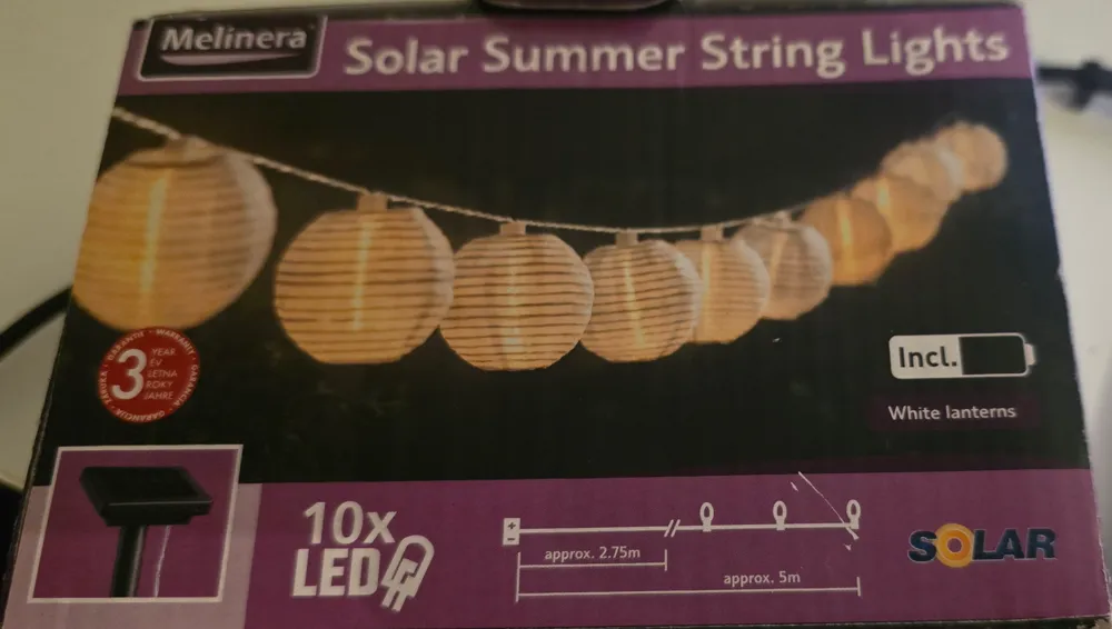 Lidl/Melinera Solar String Light Rail Mount System by PiTRiS MakerWorld ...