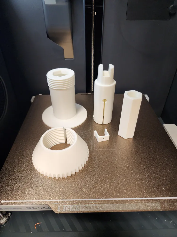Snapmaker U1 Spool Holder fits ANY Hole Diameter! - Free 3D Print Model ...