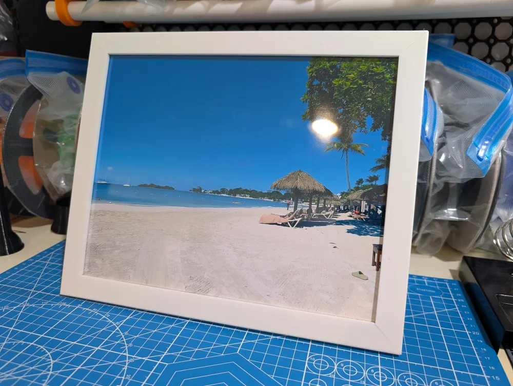 8x10" Picture Frame - Free 3D Print Model - MakerWorld