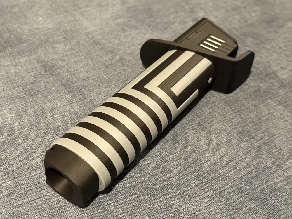 Darksaber (The Mandalorian): Lighted, Collapsible - Free 3D Print Model ...