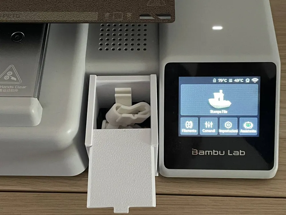 Box with sliding lid for A1 Mini by aqua3D MakerWorld: Download Free 3D ...