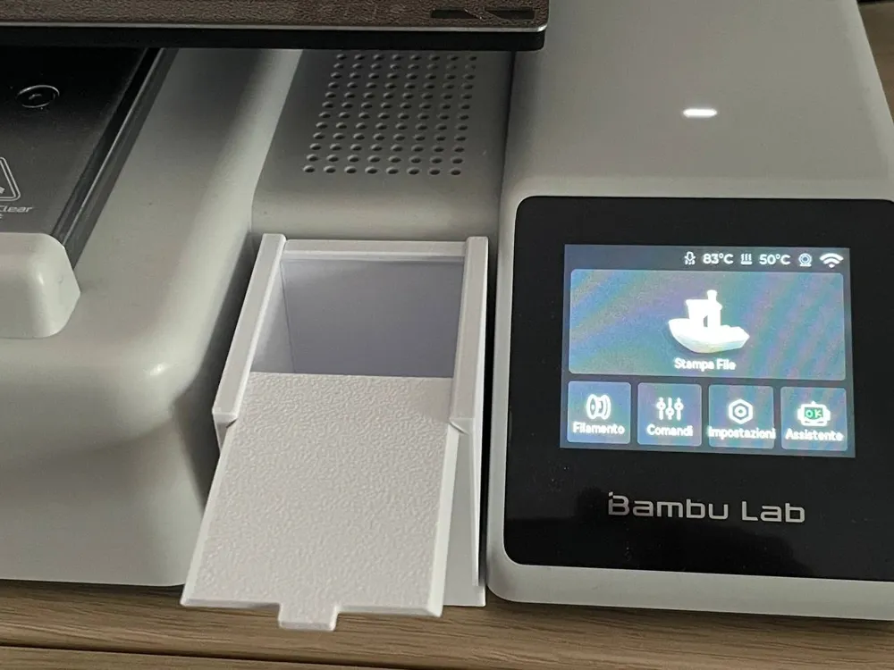 Box with sliding lid for A1 Mini by aqua3D - MakerWorld