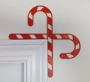 Candy Cane Christmas Door Corner by mikehurst81 - MakerWorld