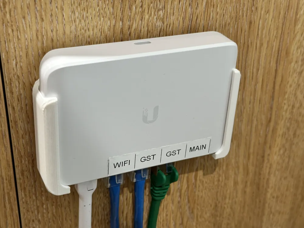 Ubiquiti USW Flex Mini Wall Mount - Free 3D Print Model - MakerWorld