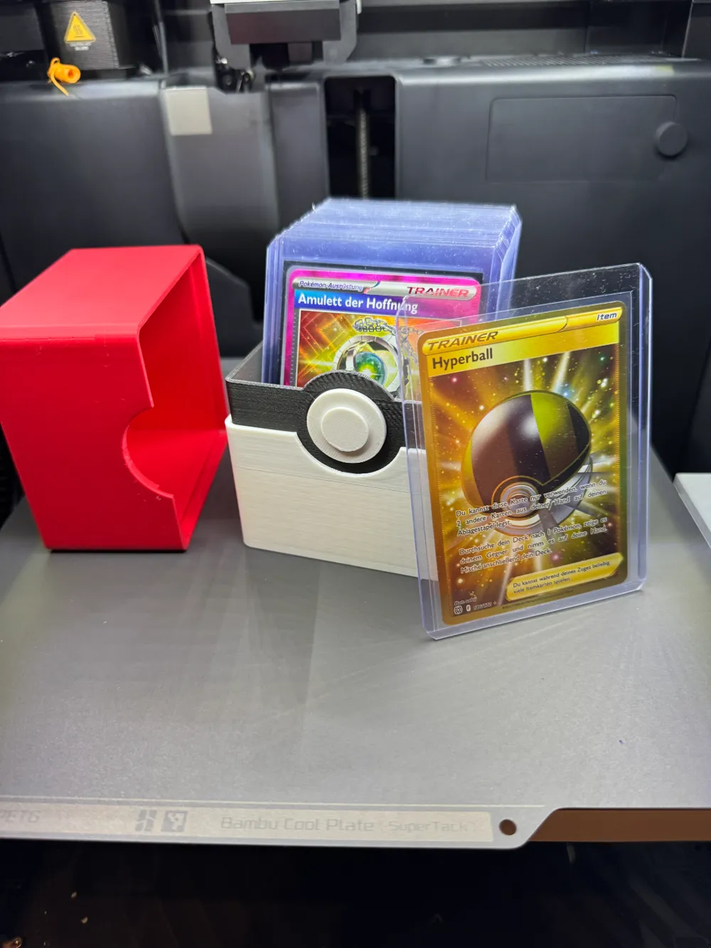 Pokémon Box for Pokemon Cards with 3"x4" Toploader - Free 3D Print ...