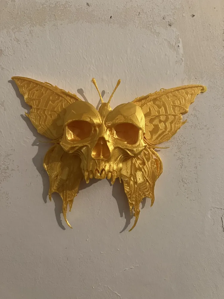 Death's-head Hawkmoth - Free 3D Print Model - MakerWorld
