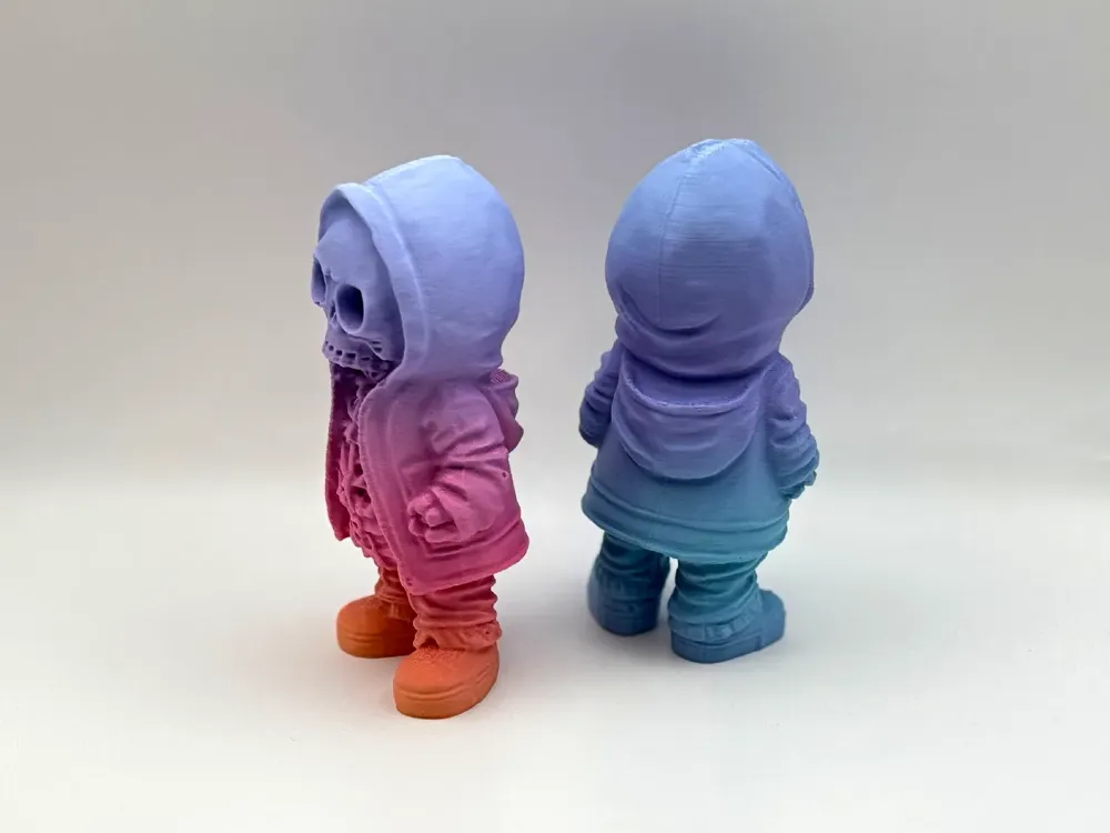 Funky Skeleton Figure in Hoodie by Pawelek7534 - MakerWorld