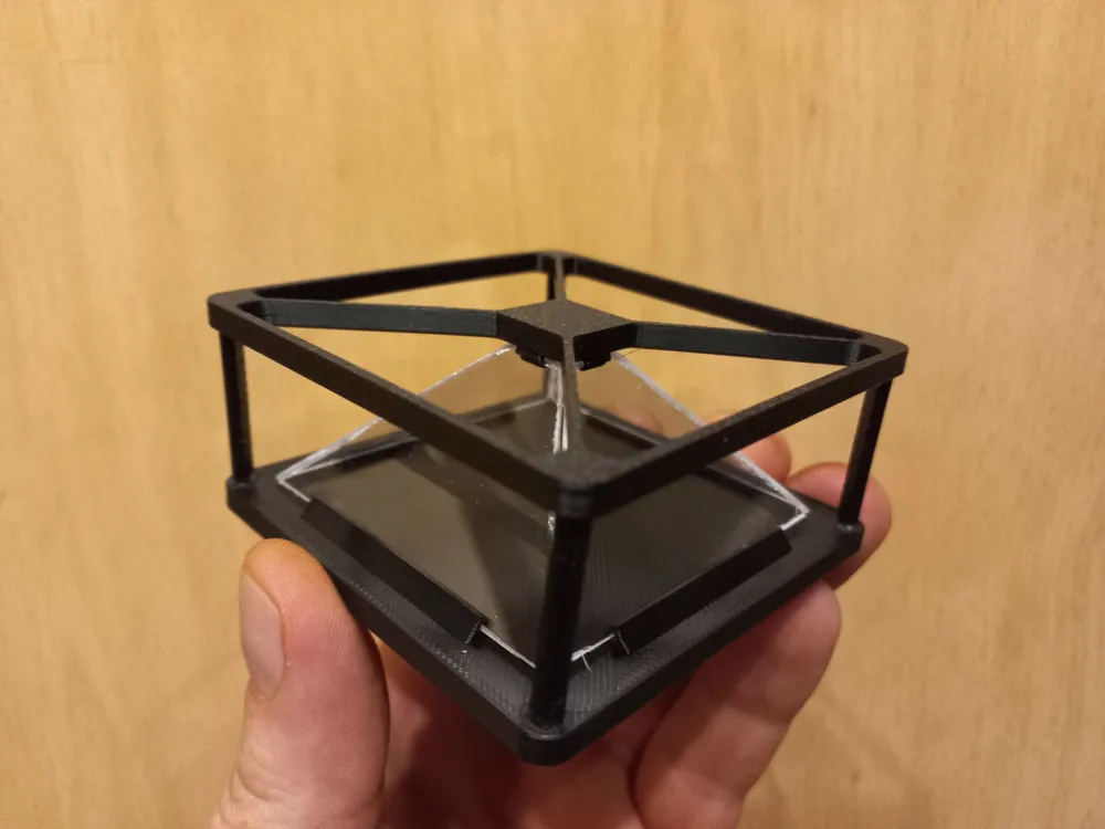 Hologram Pyramid Display by Alsamen - MakerWorld