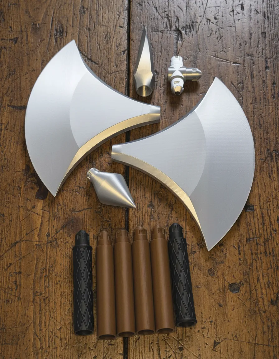 Labrys - mythological Minotaur's Axe (modular) by Łukasz Orłowski ...