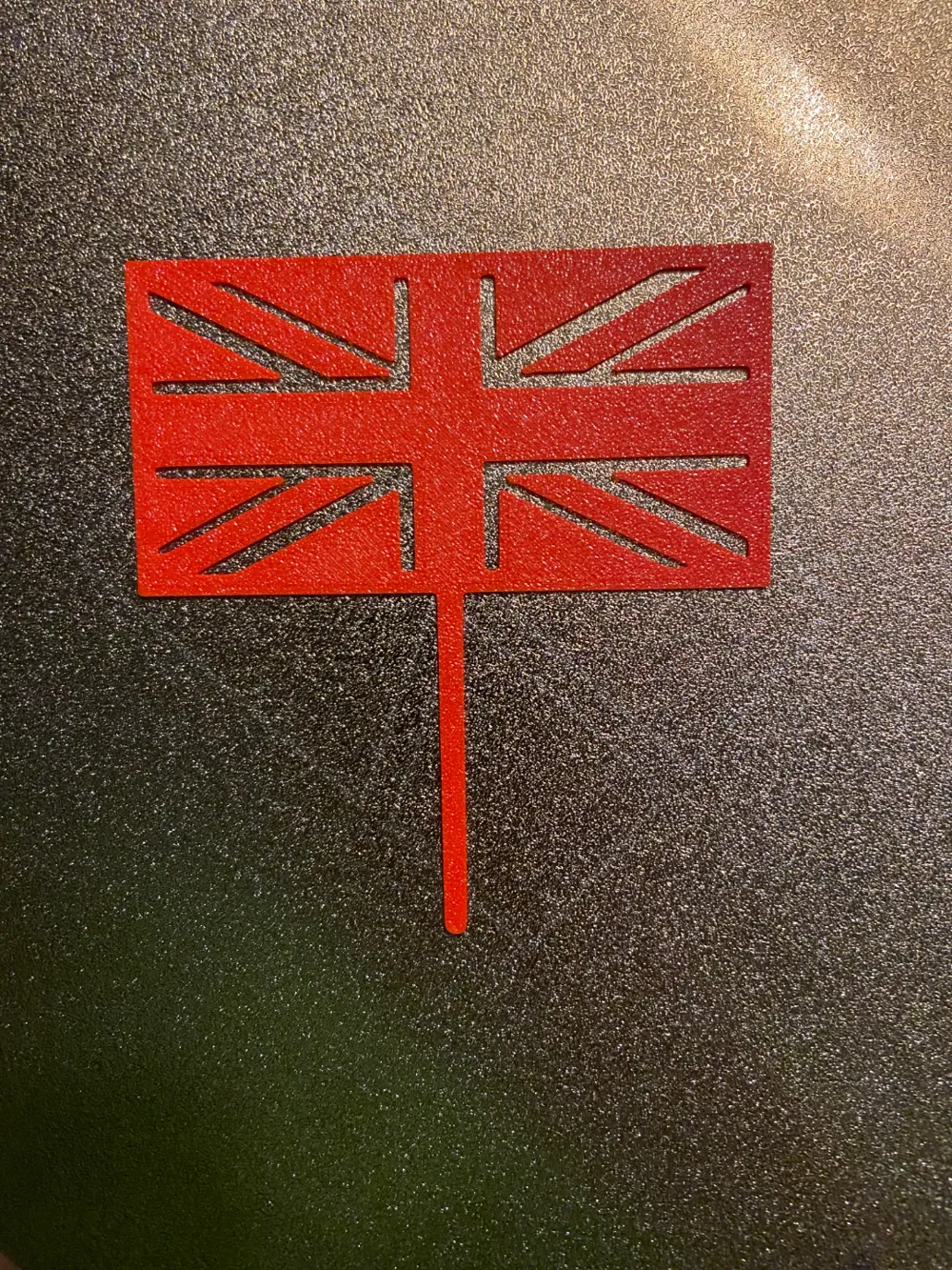 union jack cake topper by Morganja - MakerWorld