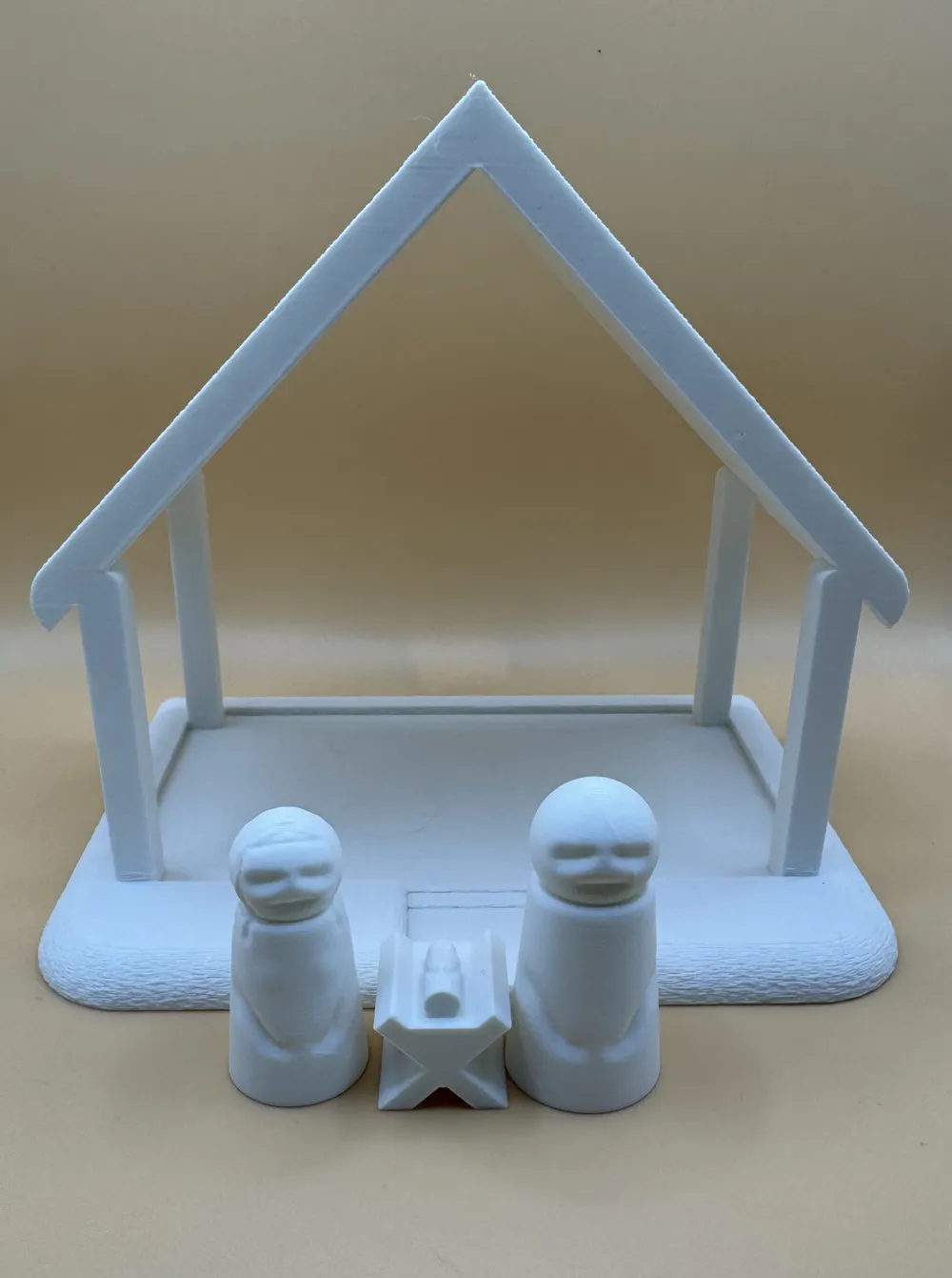 Modern Nativity Scene - Free 3D Print Model - MakerWorld