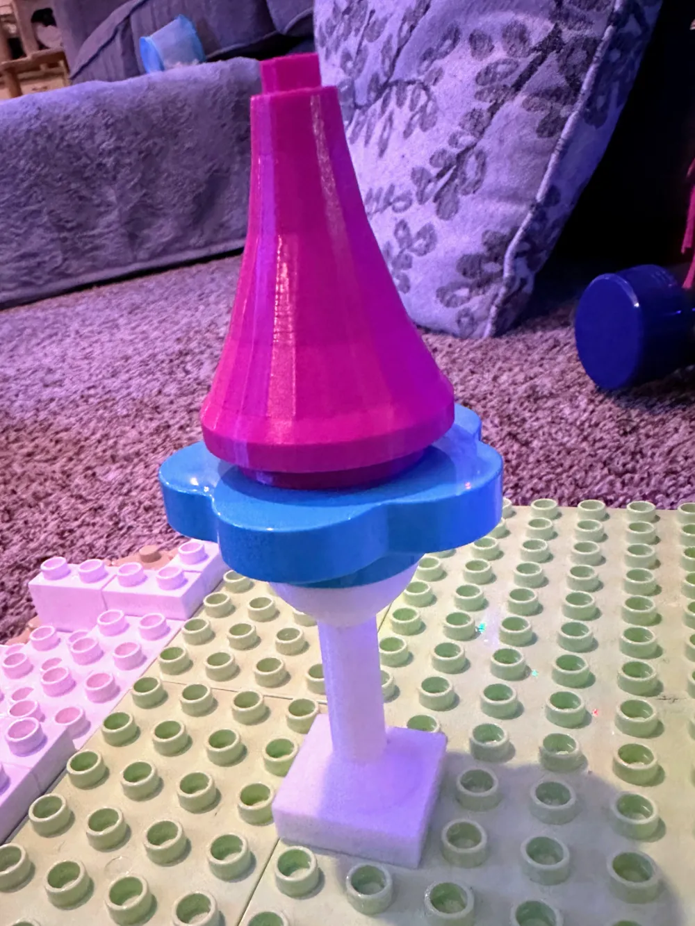 Duplo 16375 Roof Spire 3 x 3 x 3 by D&J ³D - MakerWorld