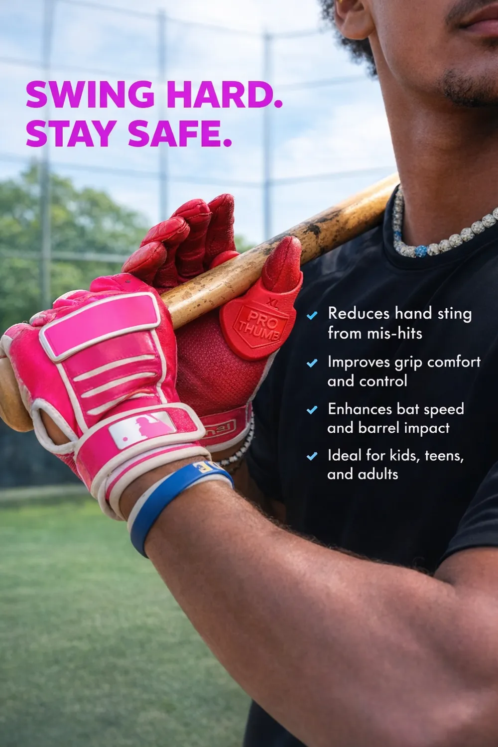 ProThumb - Baseball Shock Absorber Thumb Guard - Free 3D Print Model ...