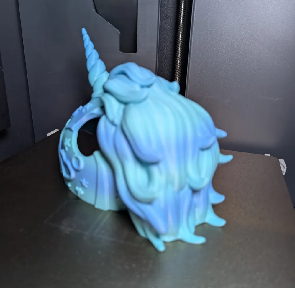 Unicorn themed cat helmet! - Free 3D Print Model - MakerWorld