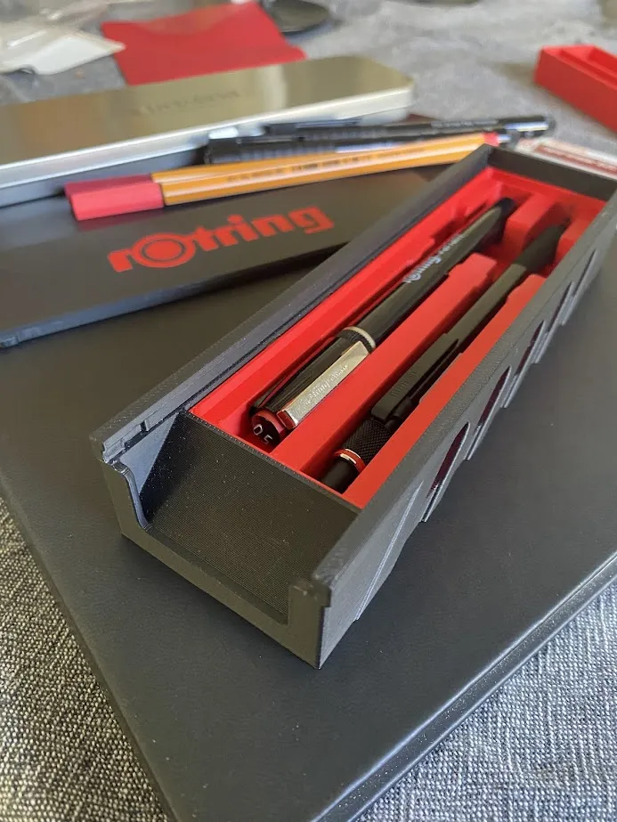 Rotring / Mechanical Pencil Case Box by JT40 3DMakerWorld: Download ...