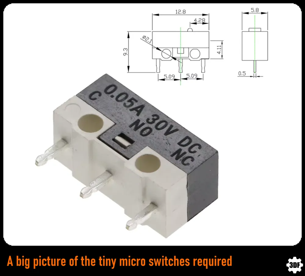 Arcade Joystick Mechanism V5 - Tiny Micro Switch by 3DFreeman - MakerWorld