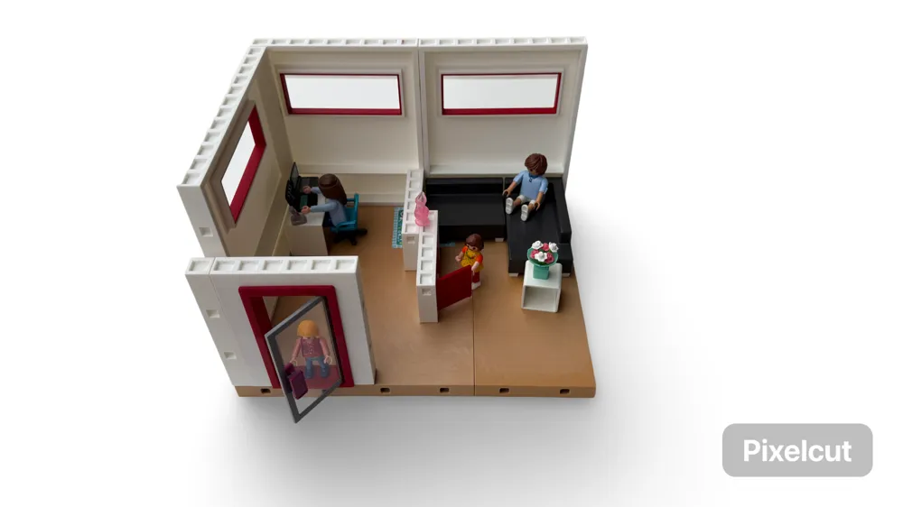 Playmobil System X 90mm Wall Cabinet by rb86print - MakerWorld