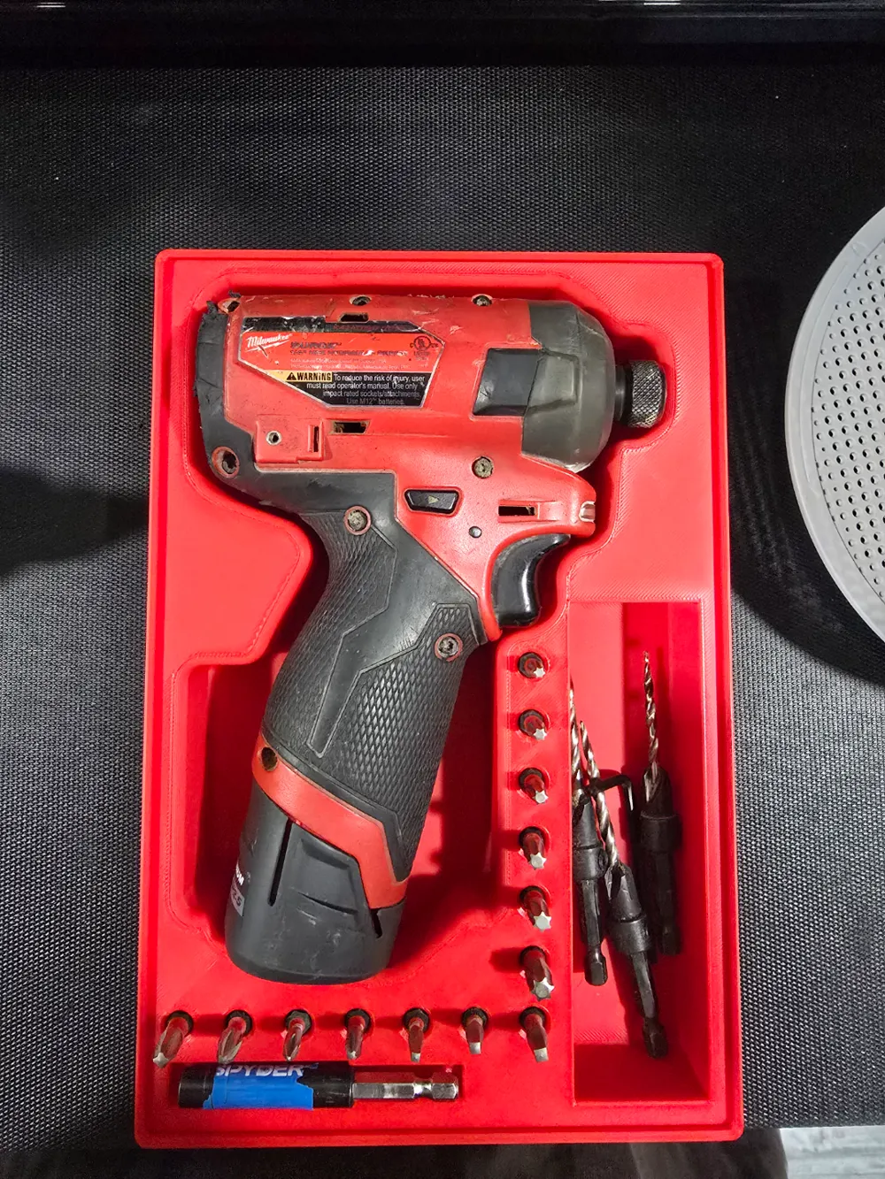 Milwaukee m12 surge Gridfinity bin by pancho MakerWorld: Download Free ...