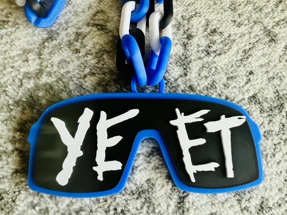 WWE Jey Uso logo chain/sign - Free 3D Print Model - MakerWorld