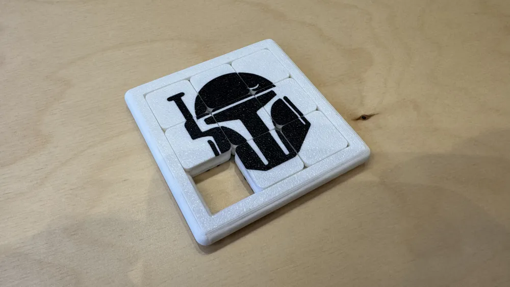 Customizable Sliding Puzzle Generator - Free 3D Print Model - MakerWorld
