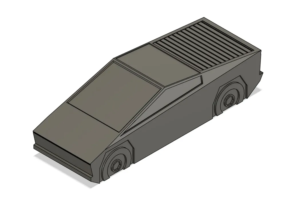 Simple Cybertruck Model by I Am Not A Robot - MakerWorld