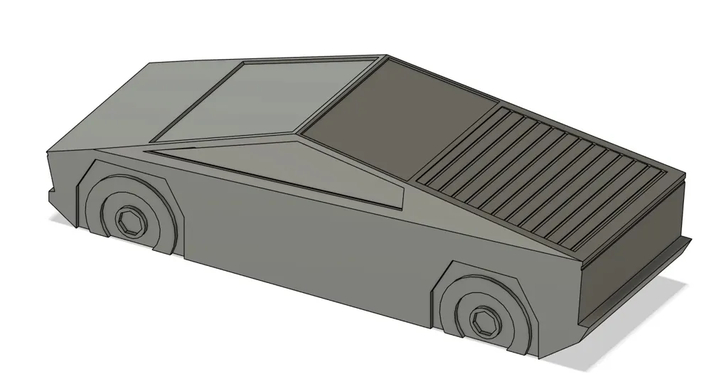 Simple Cybertruck Model by I Am Not A Robot - MakerWorld