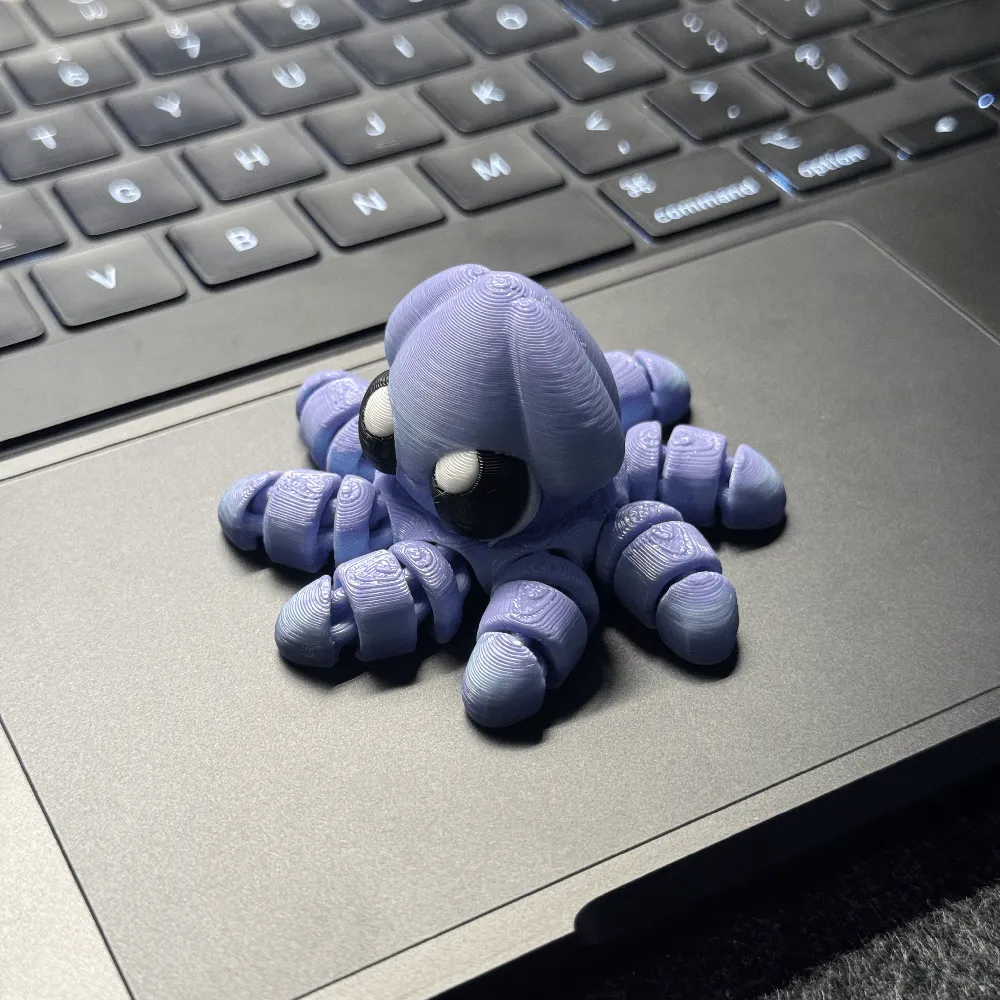 Articulated Chumky Squid! - Free 3D Print Model - MakerWorld