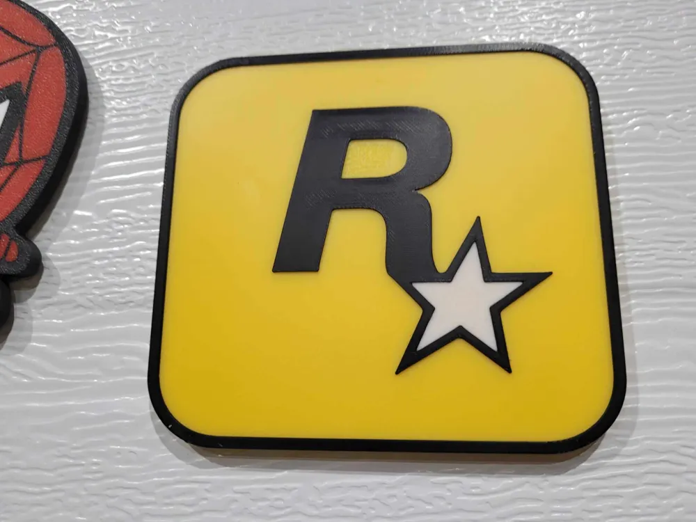 RockStar Games Logo Decal Magnet and Keychain GTA by phillipjfry ...
