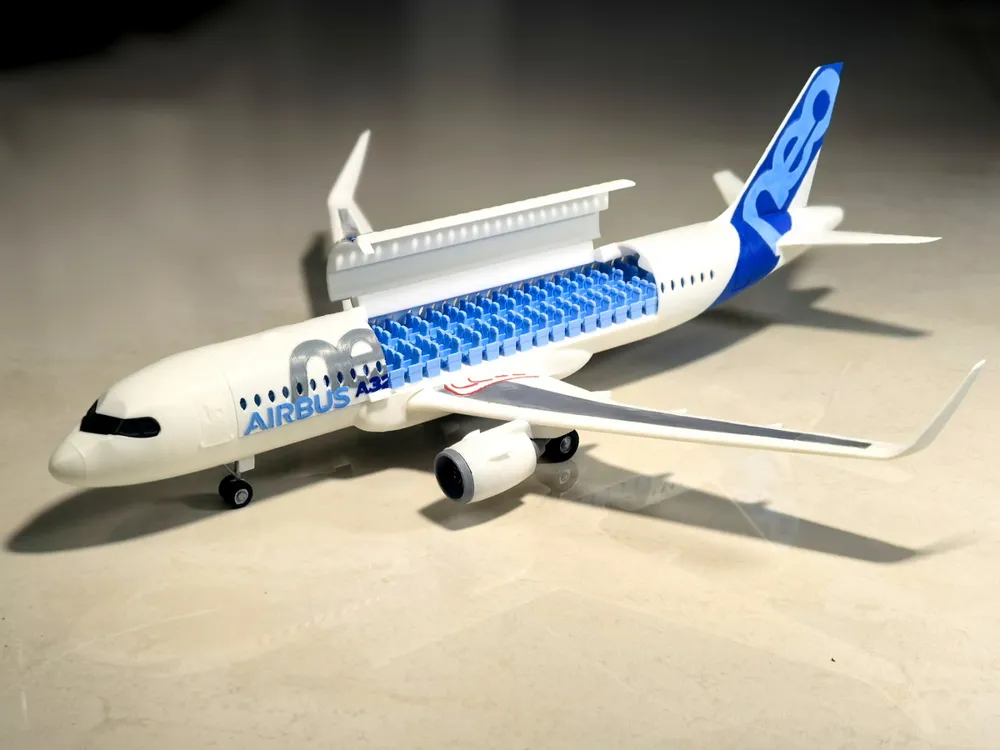 Airbus A320neo Model—Explorer Edition by TIMMY MODEL MakerWorld ...
