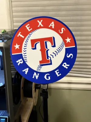 Texas Rangers Lightbox by renebramirez02 - MakerWorld