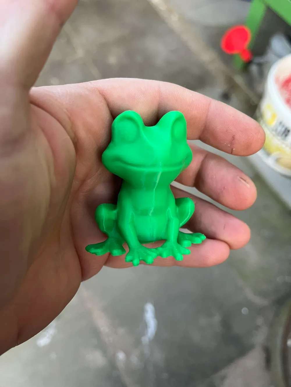 Cute frogs sitting by Ainon3Dprint MakerWorld: Download Free 3D Models